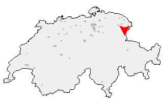 Postleitzahl Buchs (SG) - Sankt Gallen (PLZ Schweiz)